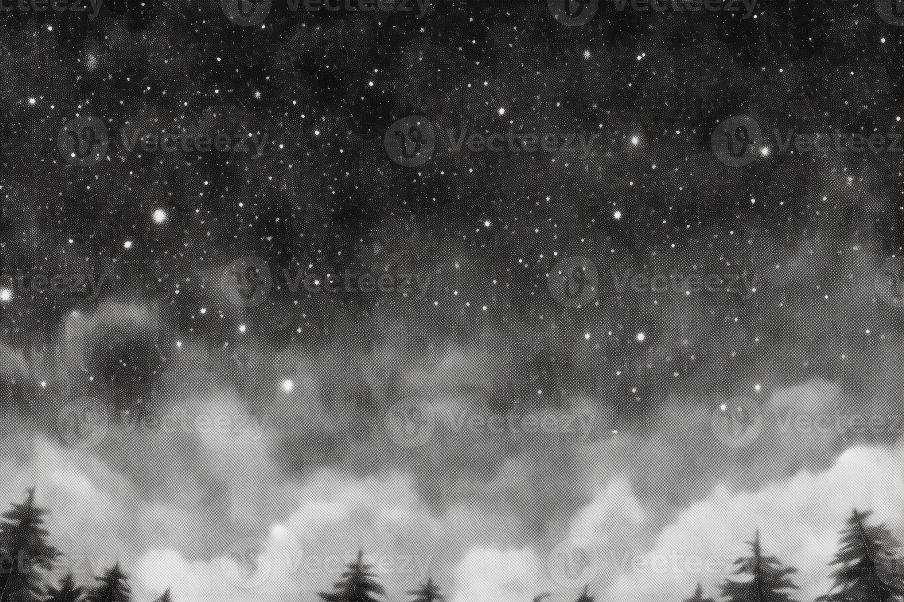 Pencil Drawings Of The Night Sky
