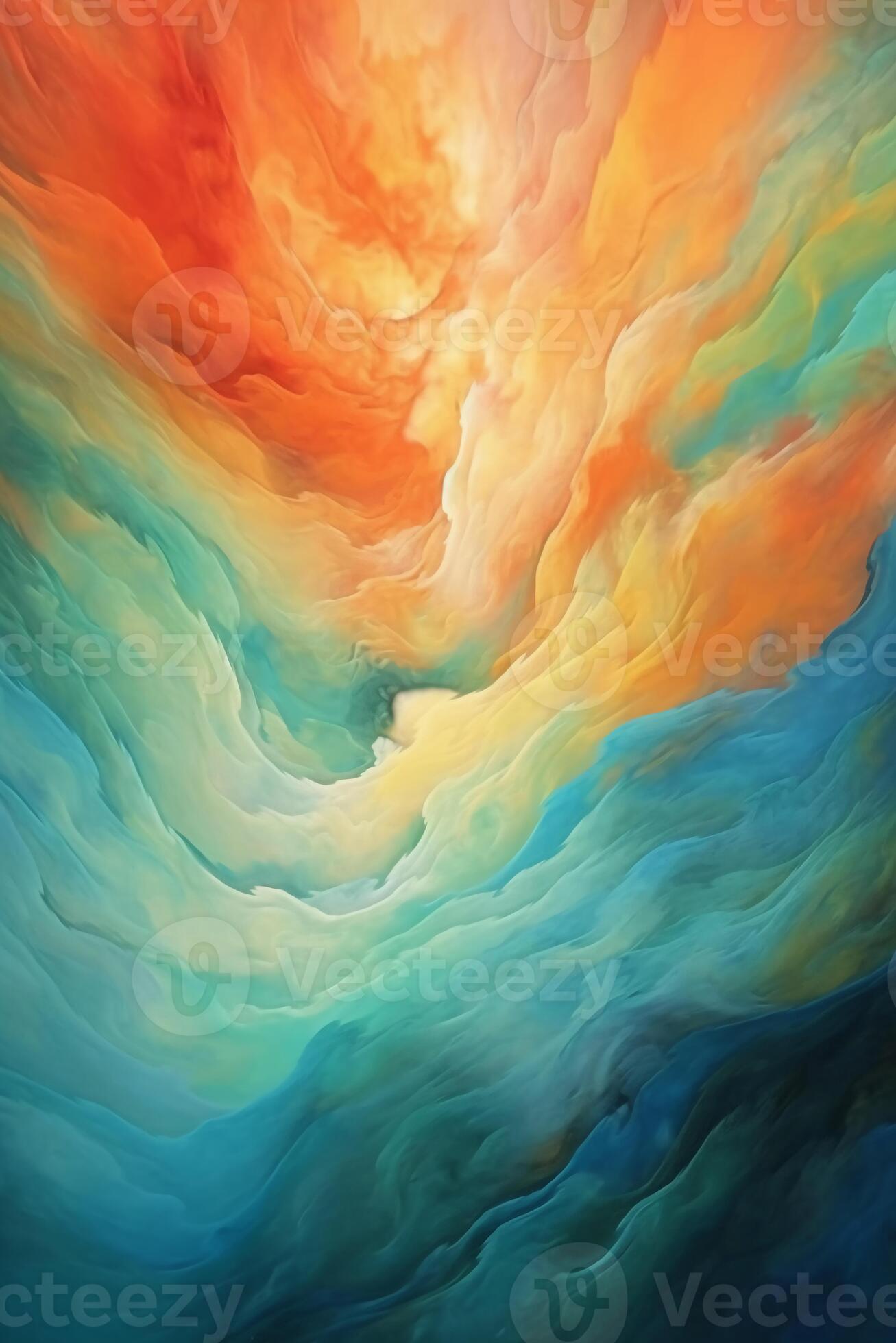 Beautiful color abstract design, soothing sensation. 25180953 Stock ...
