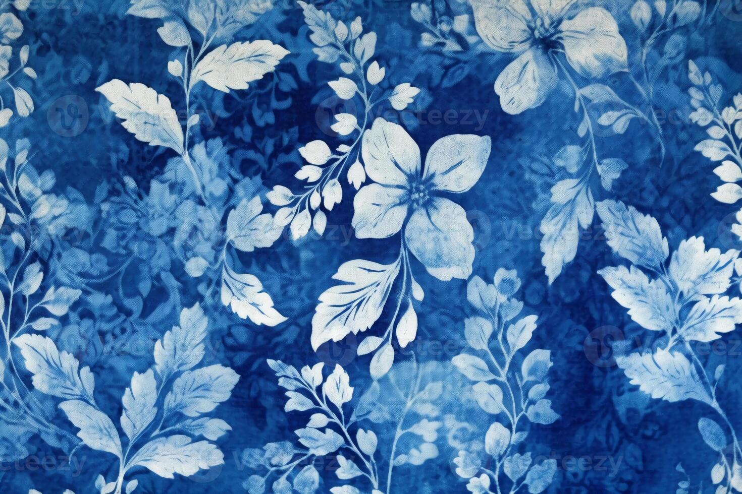 Cyanotype, fabric, background, blue. 25181303 Stock Photo at Vecteezy