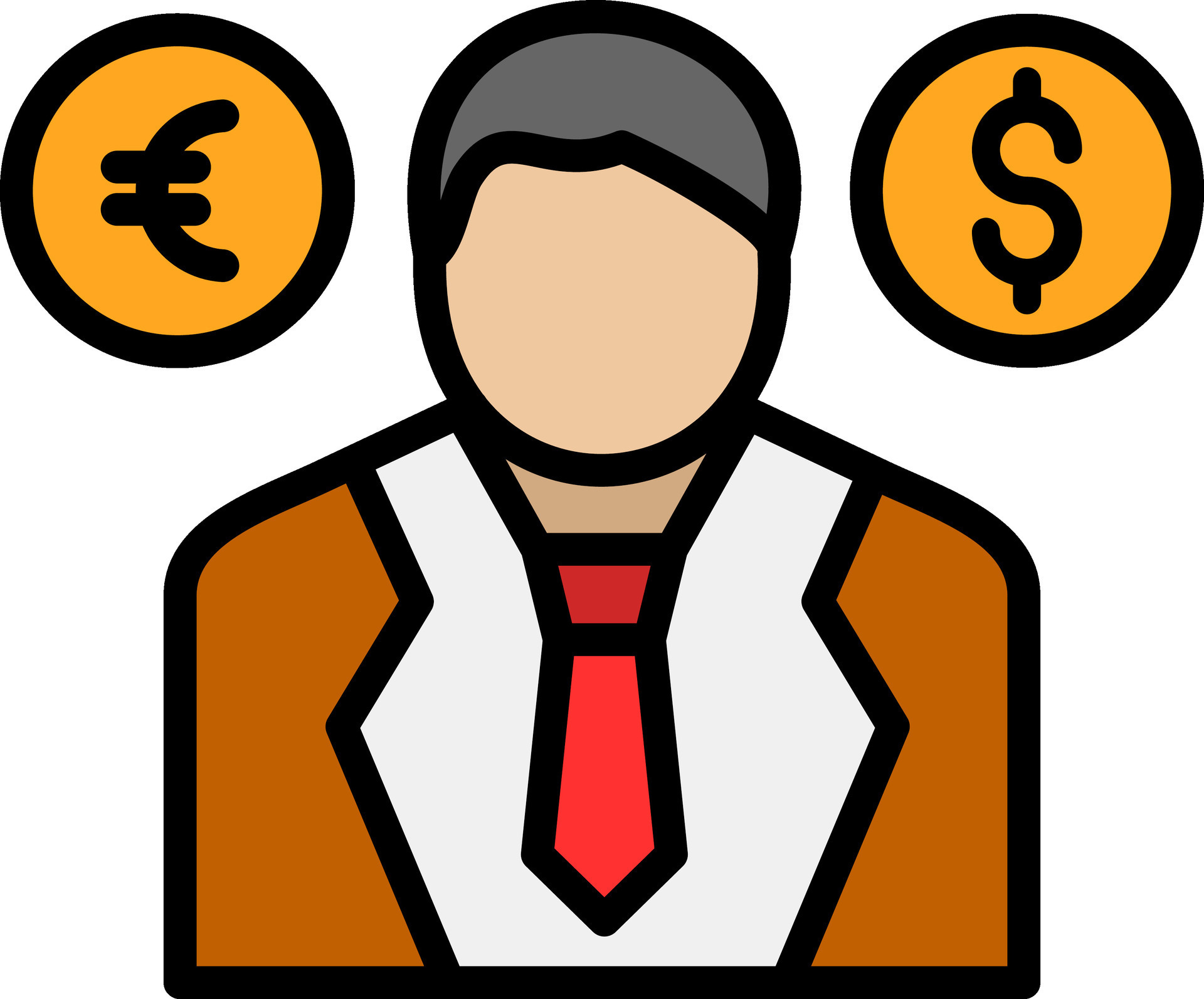 Trader Vector Icon Design 25196536 Vector Art At Vecteezy