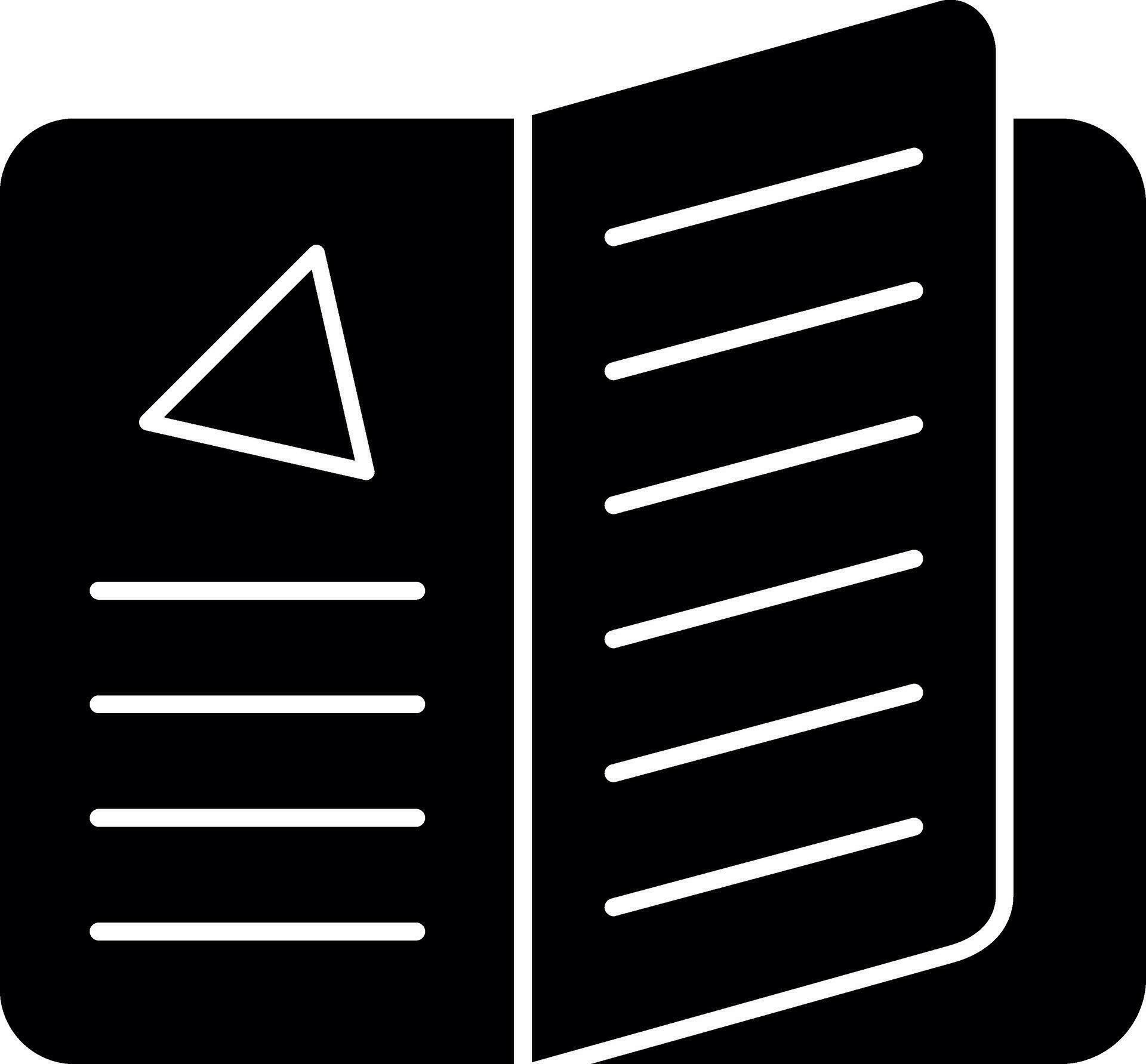 Menu list Vector Icon Design 25197279 Vector Art at Vecteezy