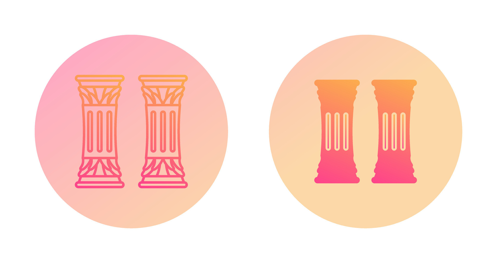 Column Vector Icon 25198600 Vector Art At Vecteezy