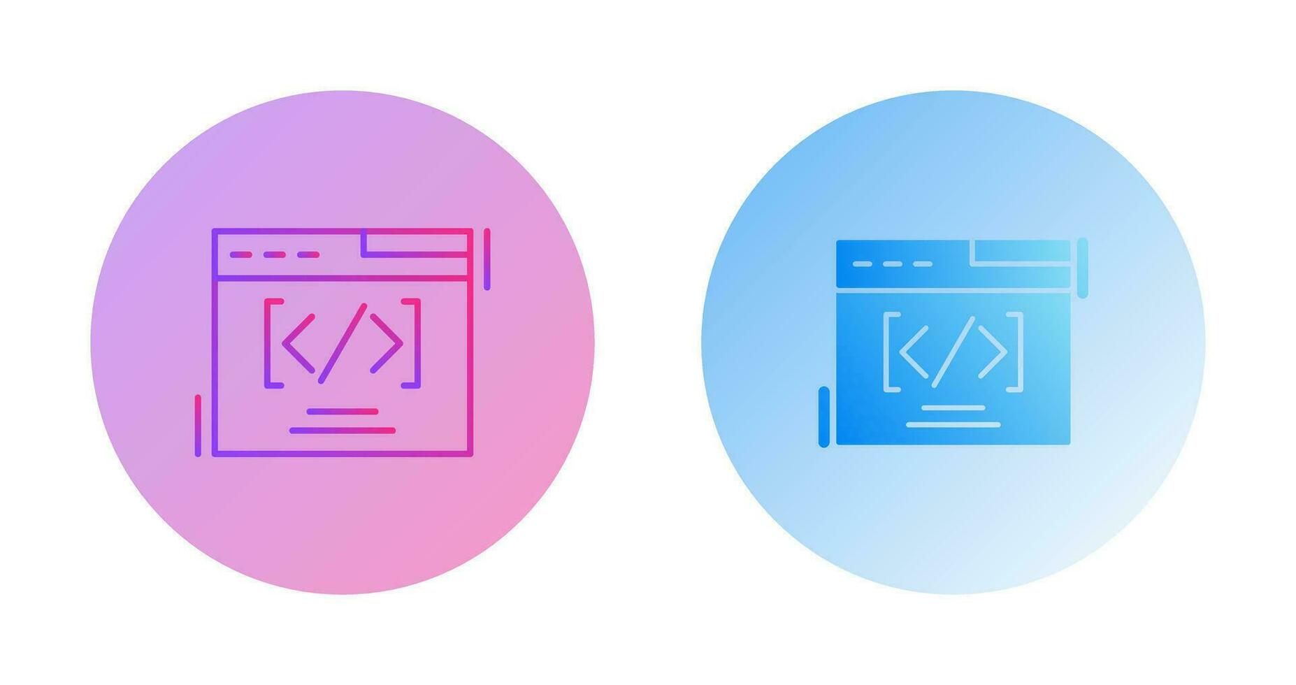 Web Coding Vector Icon 25198620 Vector Art at Vecteezy