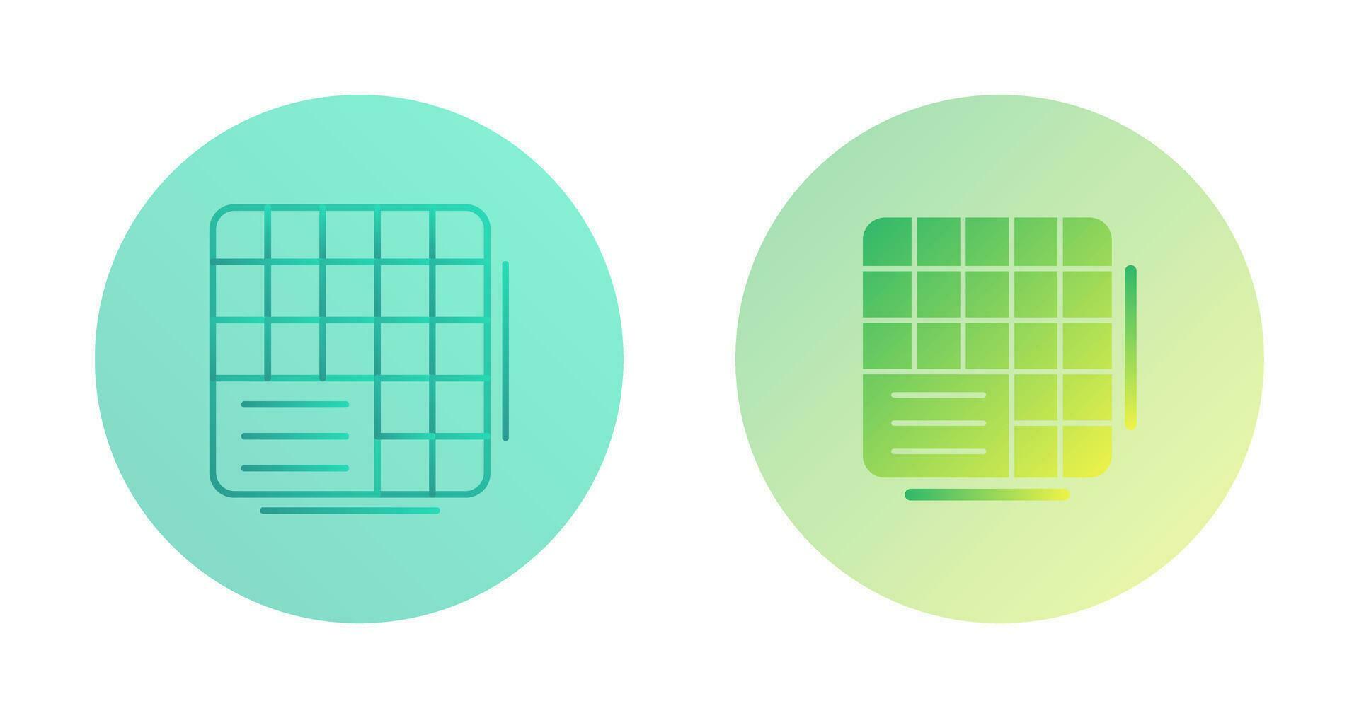 Table Data Vector Icon 25199134 Vector Art at Vecteezy