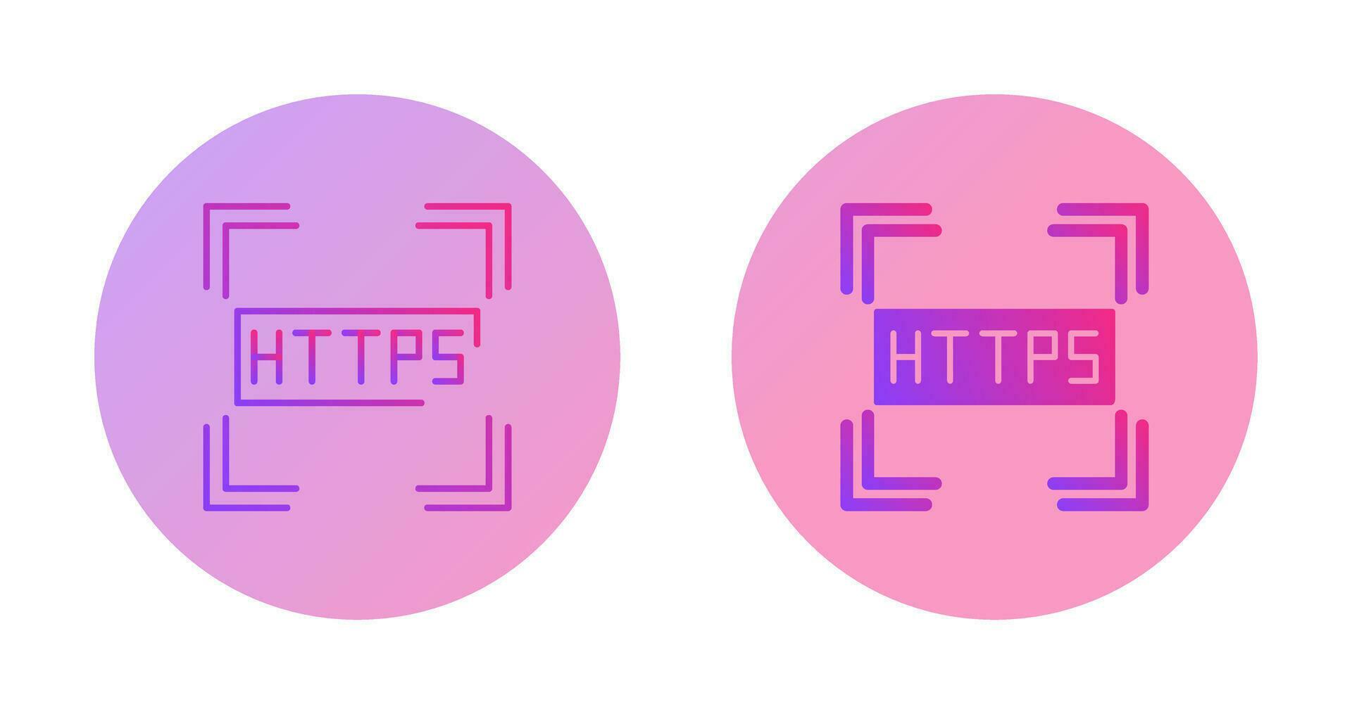 Https Vector Icon 25200627 Vector Art at Vecteezy
