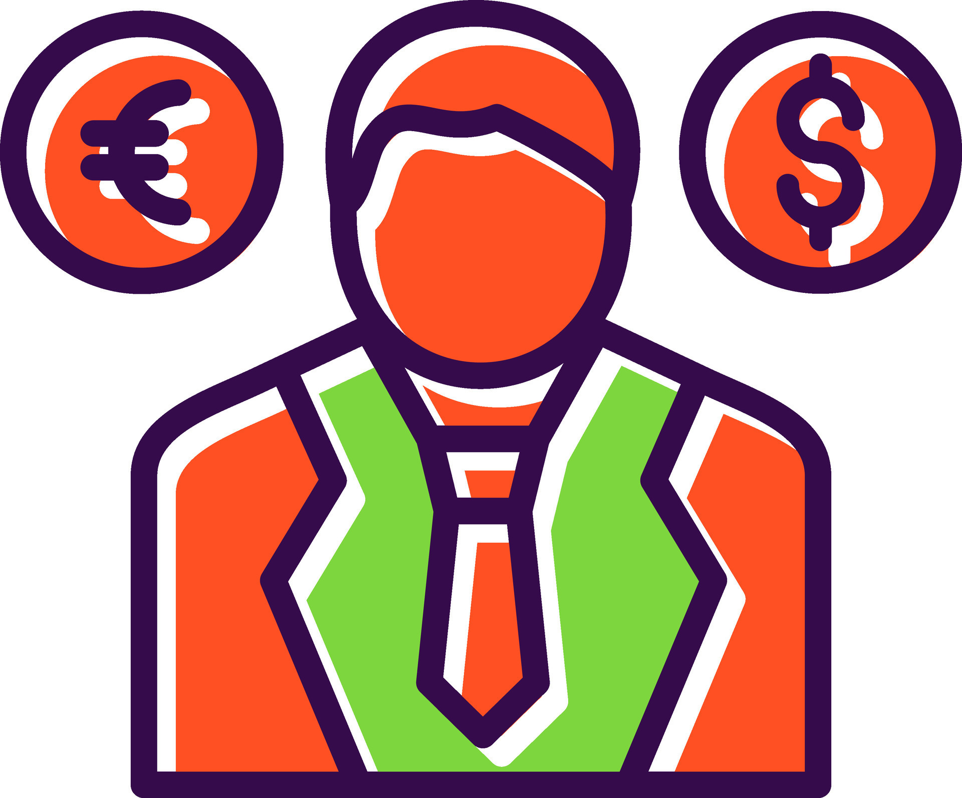 Trader Vector Icon Design 25202598 Vector Art at Vecteezy