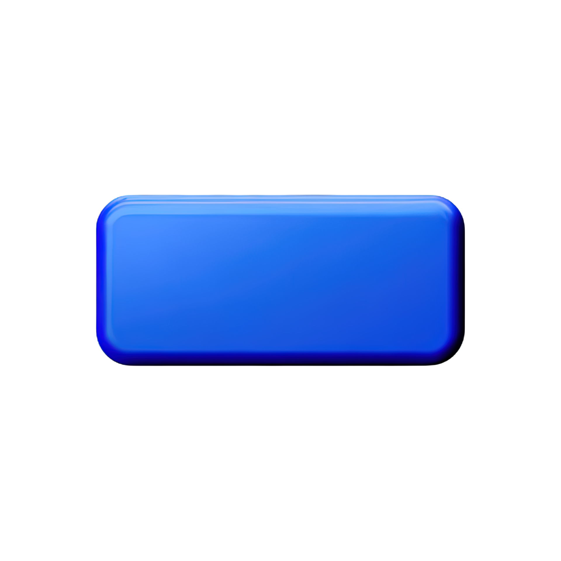 rectangle Button 3d element 25208925 PNG