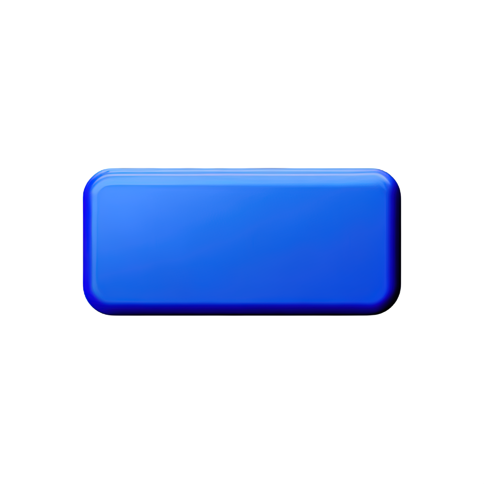 rectangle Button 3d element 25208925 PNG