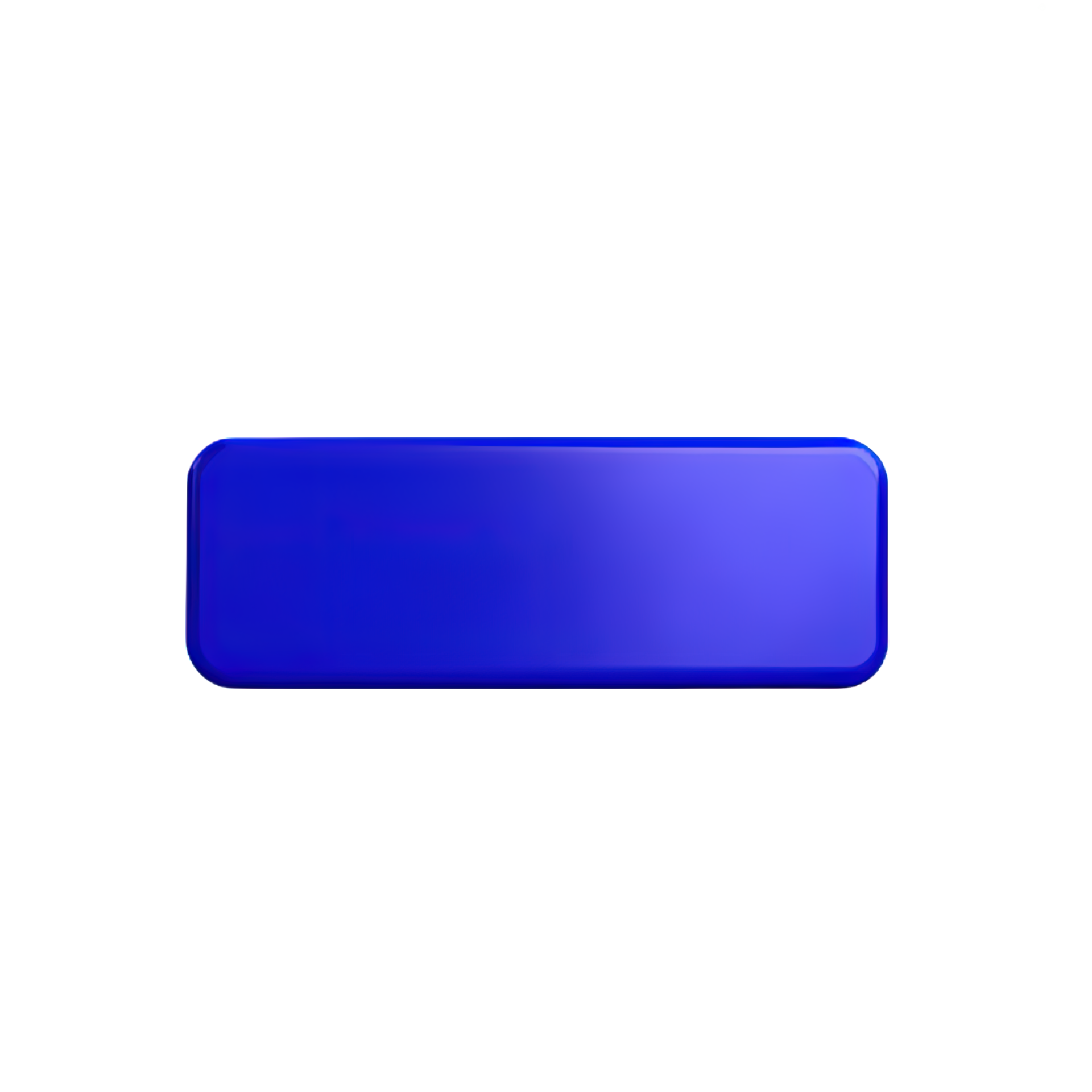 Rectangle Button 3d Element 25209383 Png