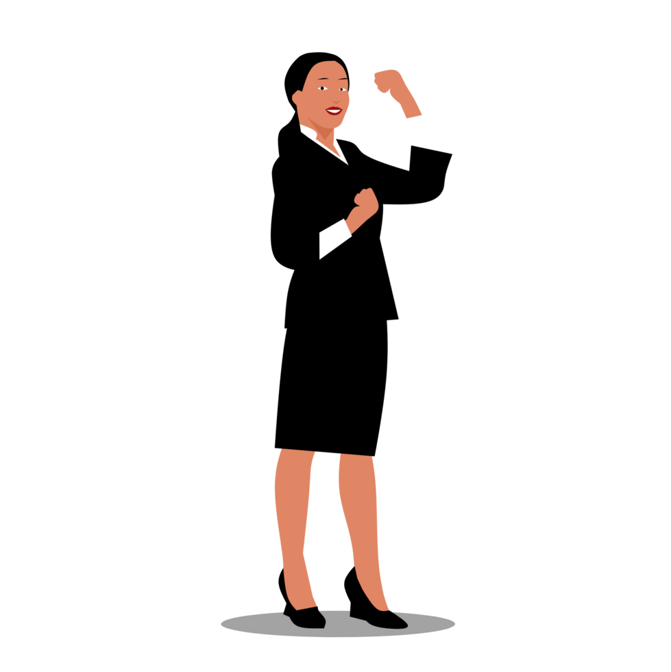 Happy business woman 25209463 PNG