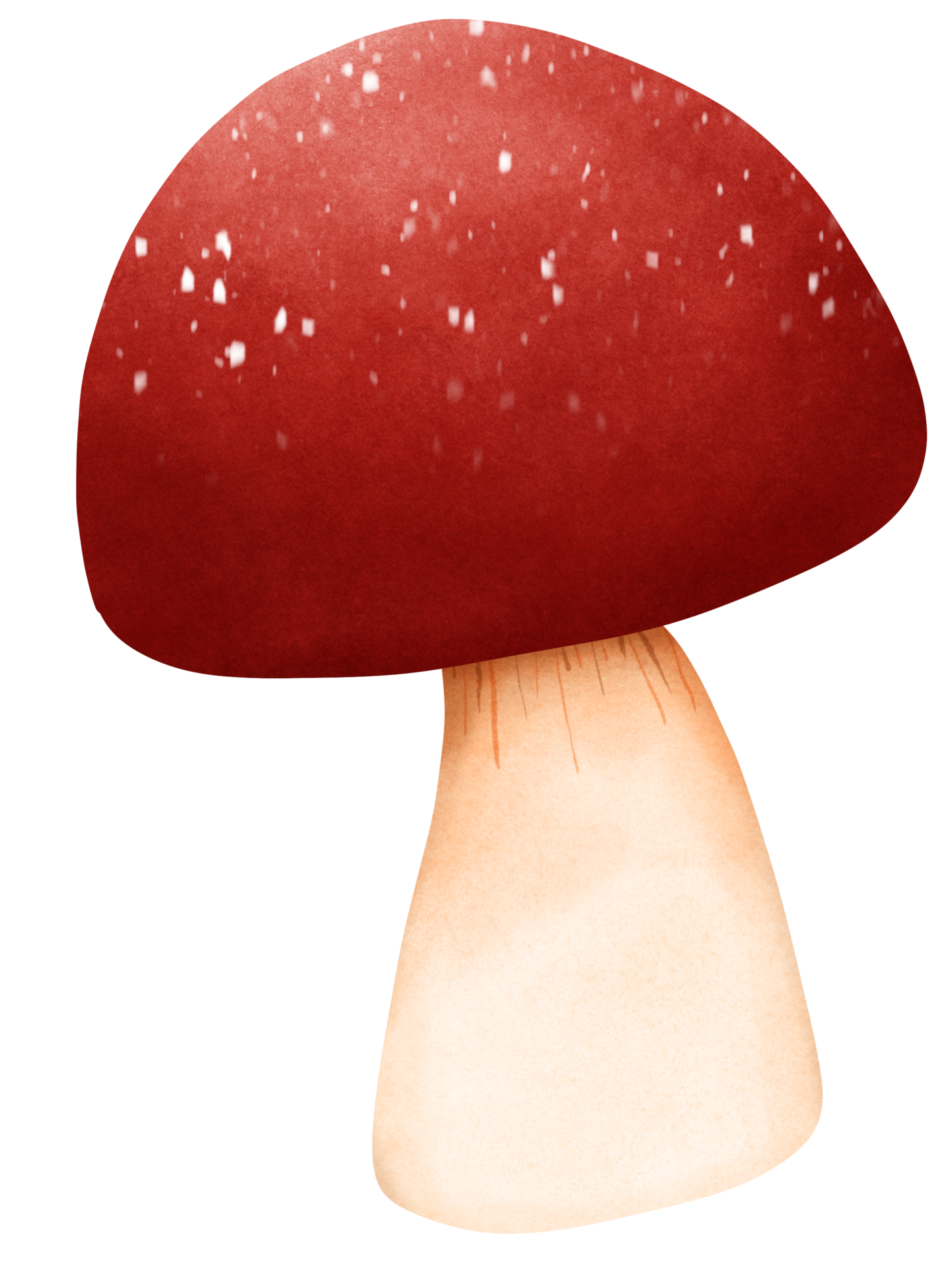 Cute Red Mushroom 25209549 Png