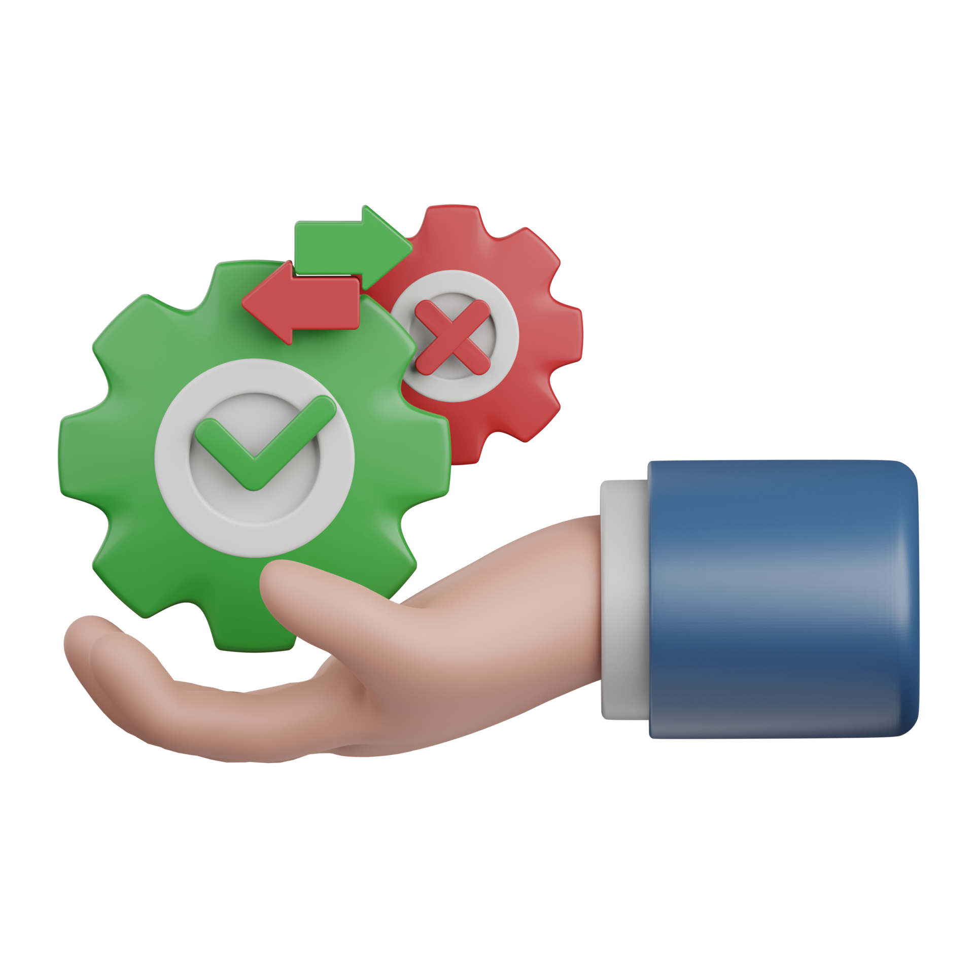 3d Rendering Decision Isolated Useful For Business Analytics Web Money And Finance Design