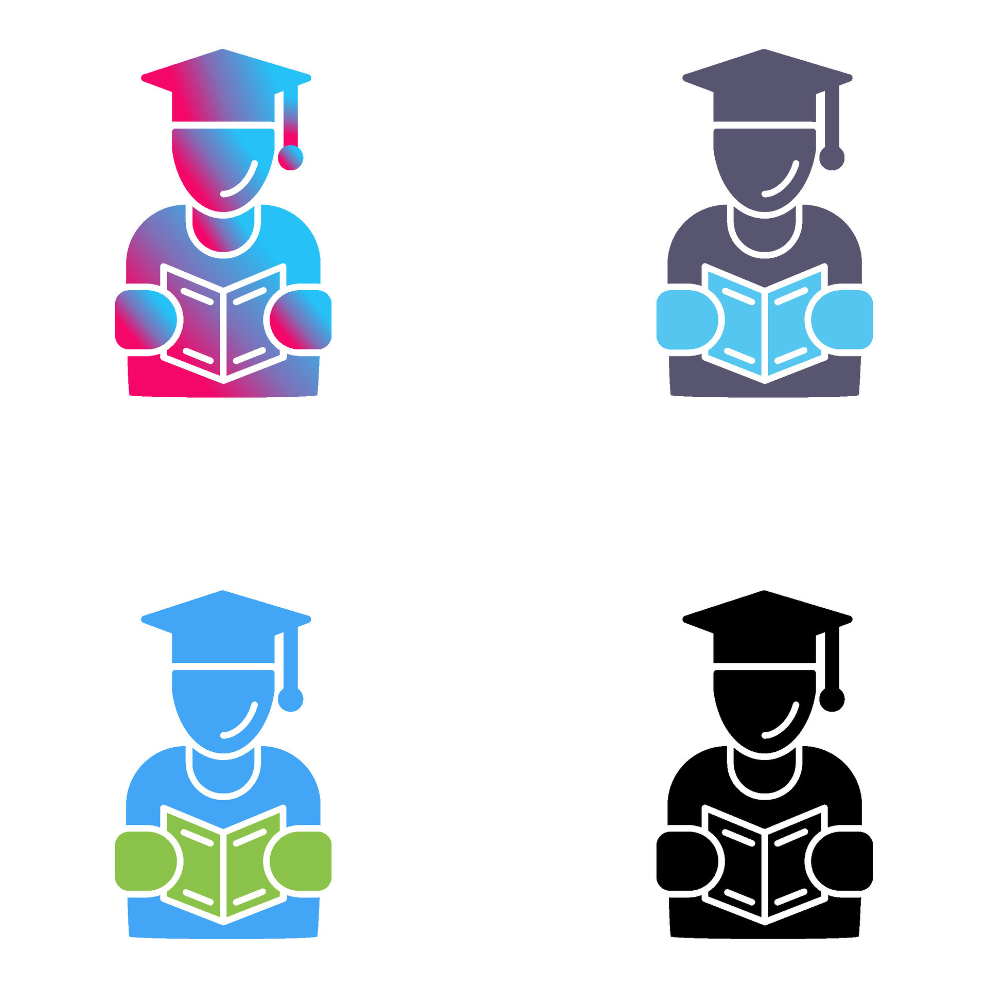 Learning Vector Icon 25219632 Vector Art at Vecteezy