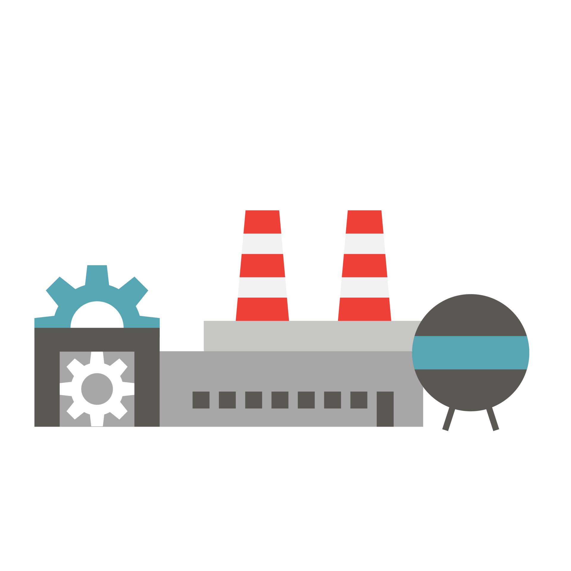 Factory flat style building 25219790 PNG Factory flat style building 25219790 PNG