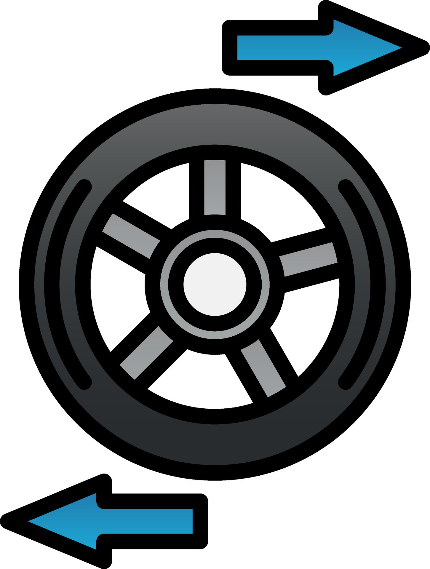 Wheel Alignment Vector Icon Design 25220929 Vector Art At Vecteezy