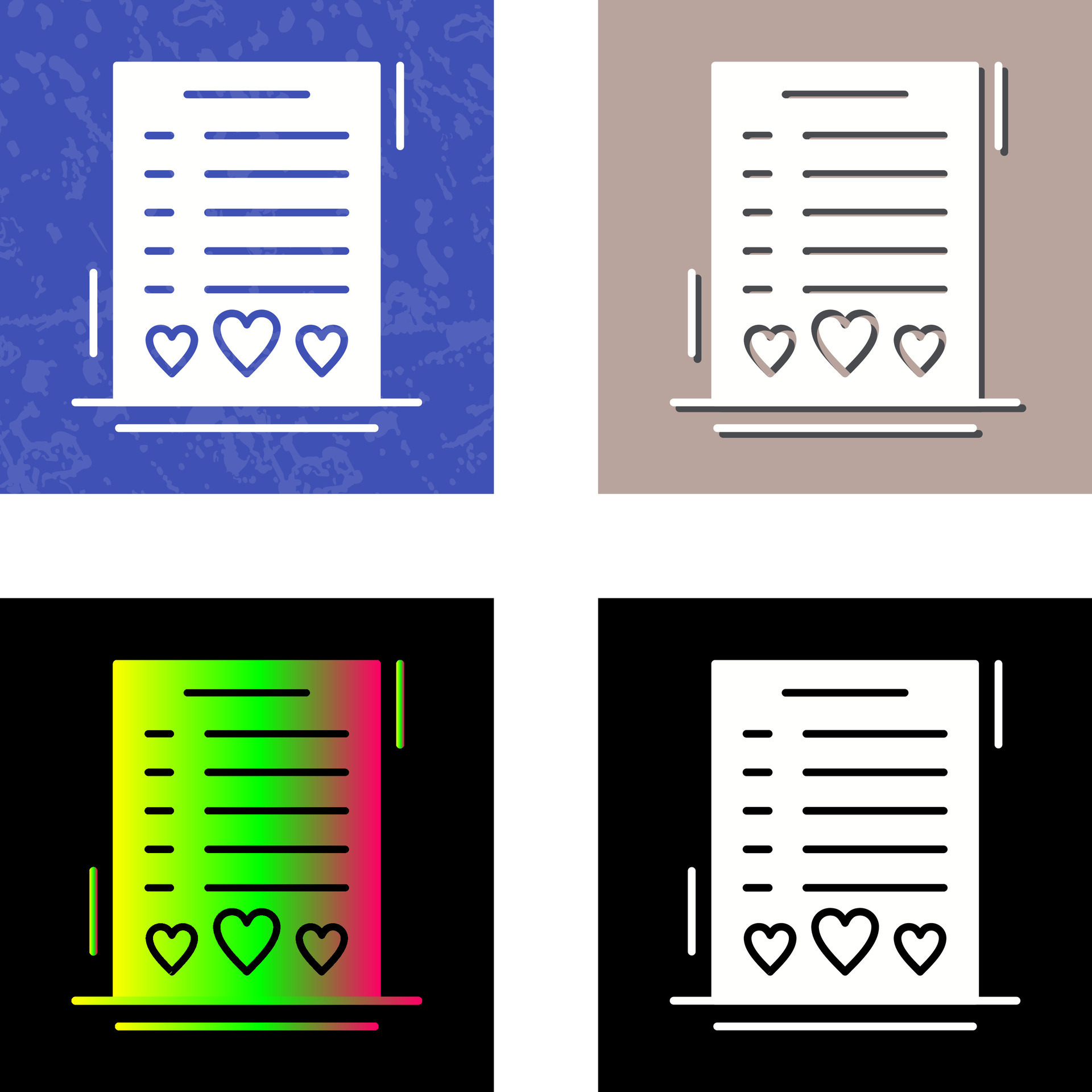 Wishlist Vector Icon 25229247 Vector Art at Vecteezy