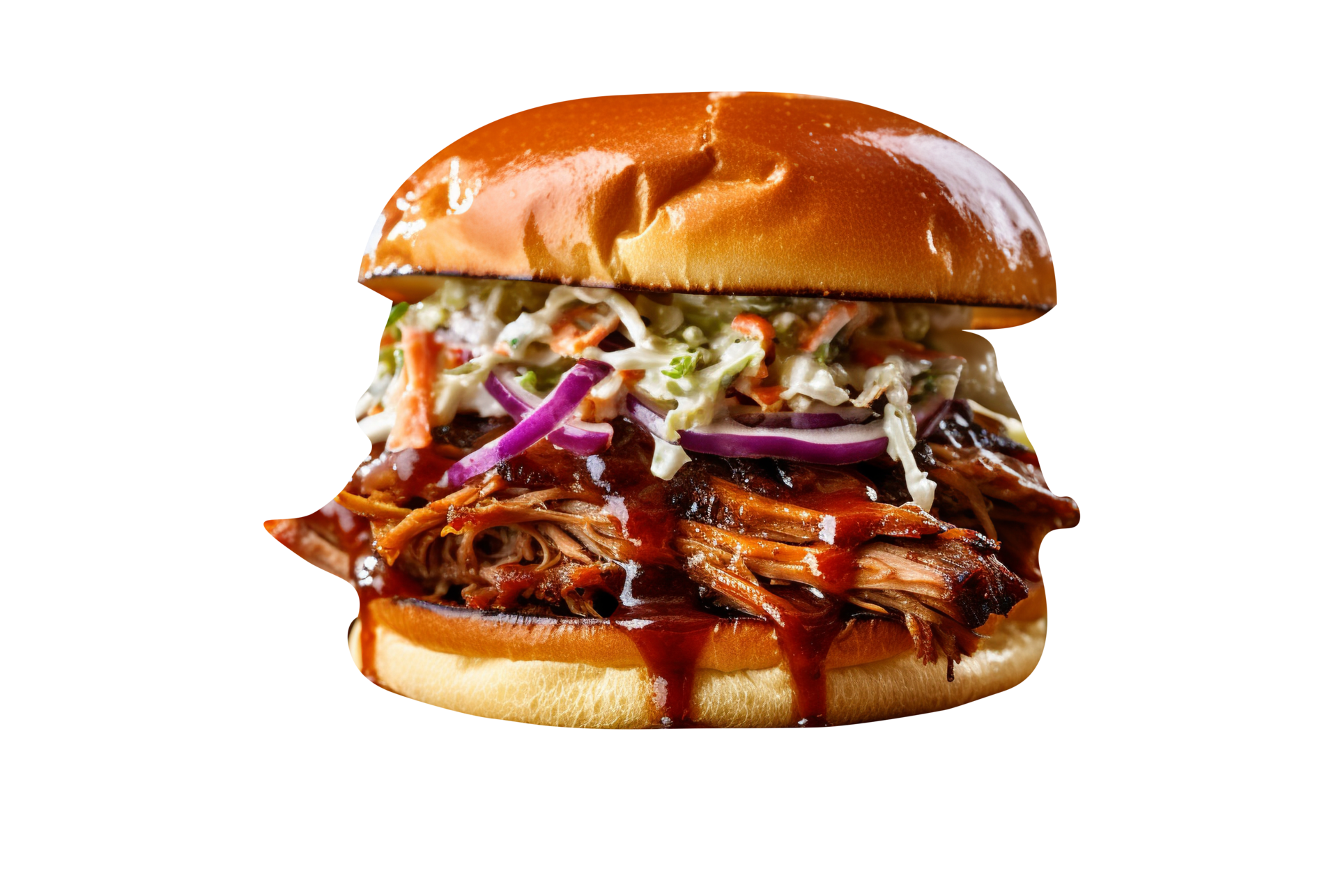 Tasty pulled pork burger on transparent background 25229915 PNG Tasty pulled pork burger on transparent background 25229915 PNG