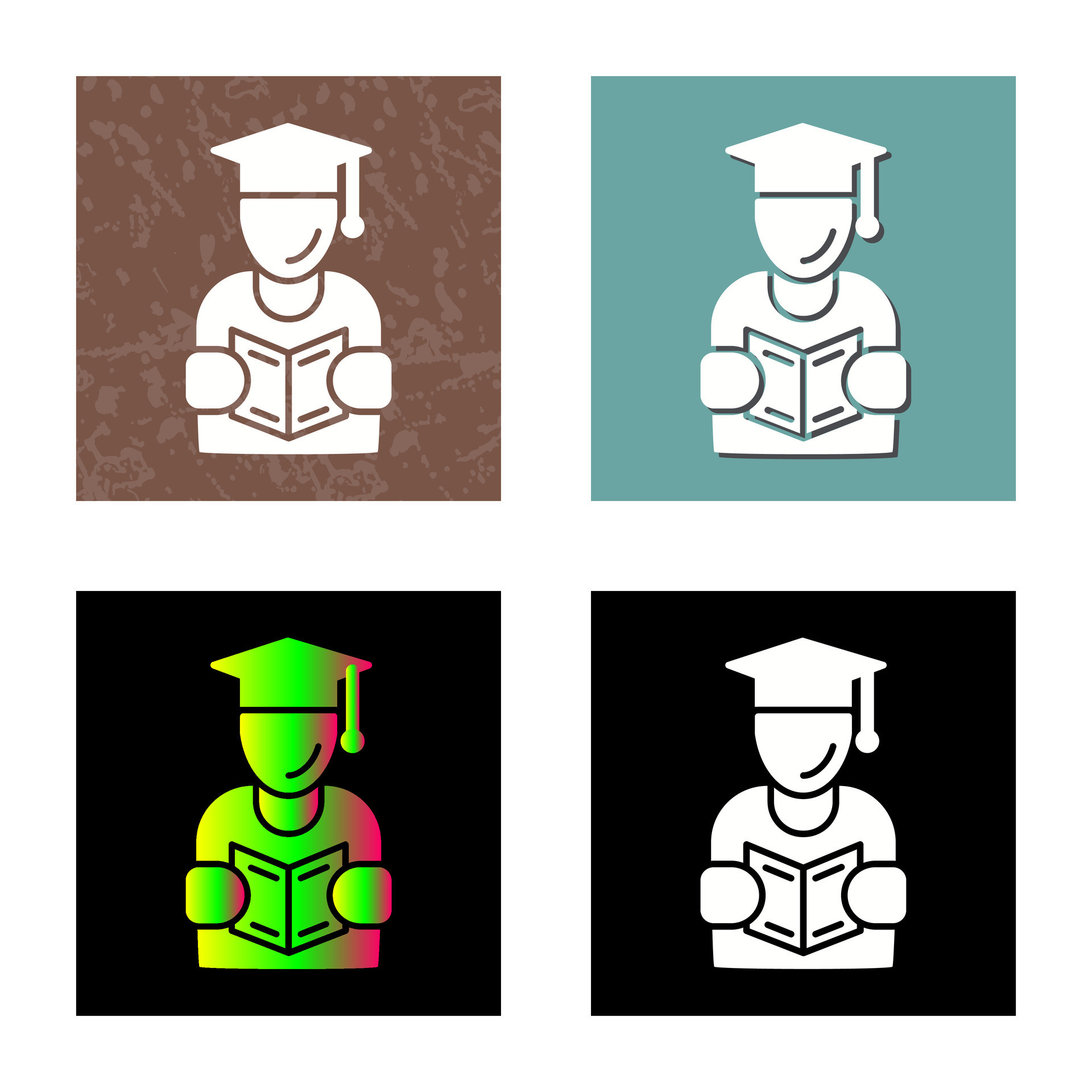 Learning Vector Icon 25230215 Vector Art at Vecteezy