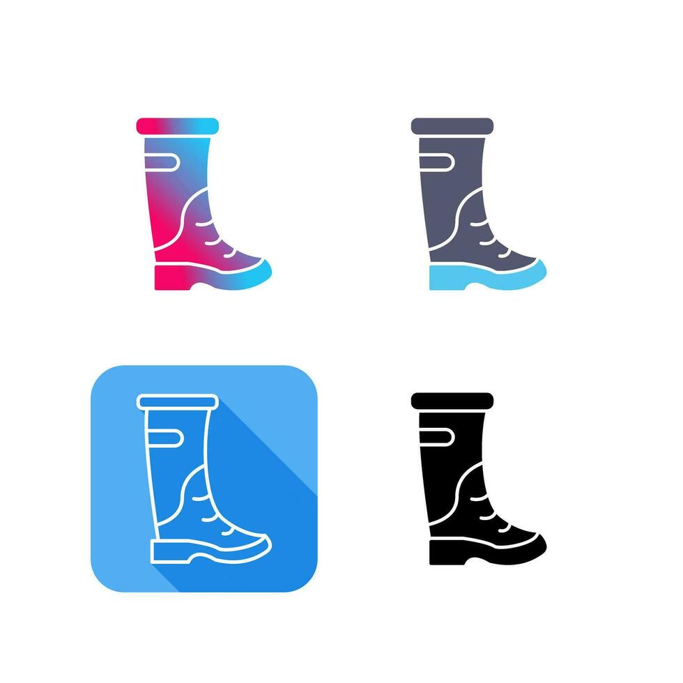Rain Boots Vector Icon 25230504 Vector Art at Vecteezy