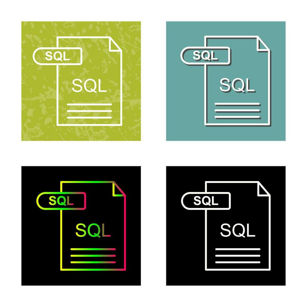 SQL Vector Icon 25237160 Vector Art at Vecteezy SQL Vector Icon 25237160 Vector Art at Vecteezy