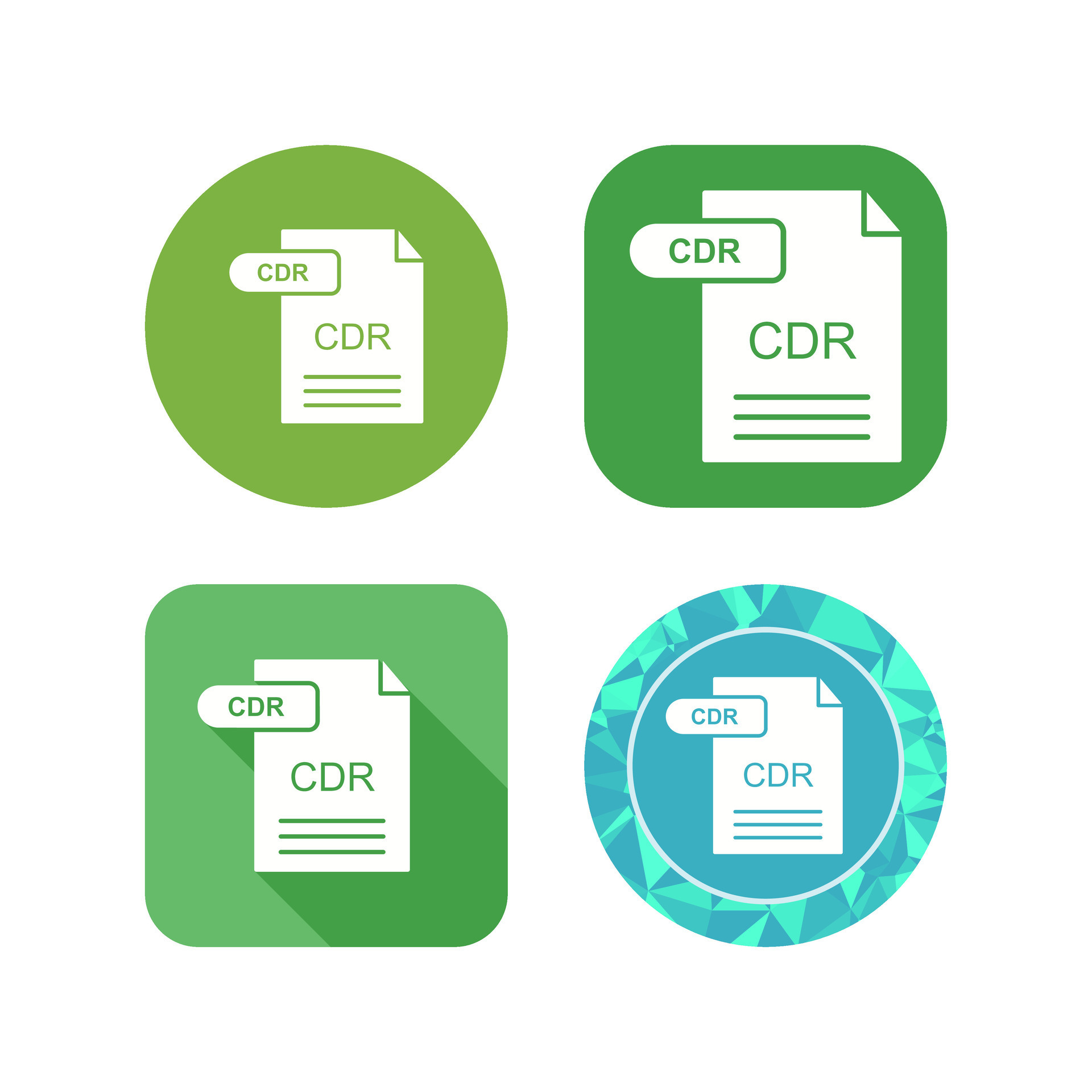 CDR Vector Icon 25245021 Vector Art at Vecteezy