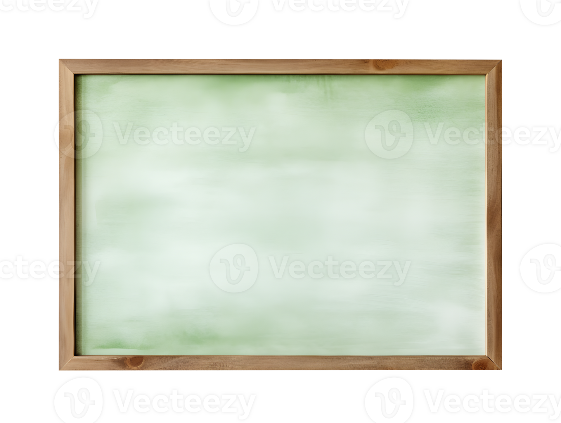 A Large Classroom Board With An Elegant Wooden Frame For Interactive Teaching And Illustration