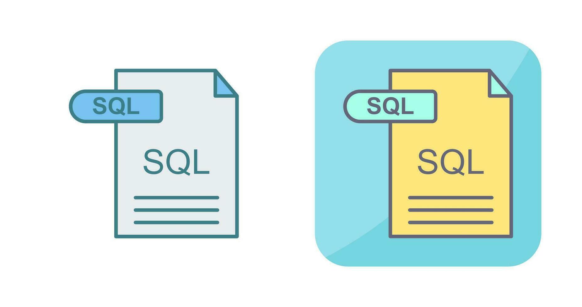 icono de vector de sql 25248765 Vector en Vecteezy