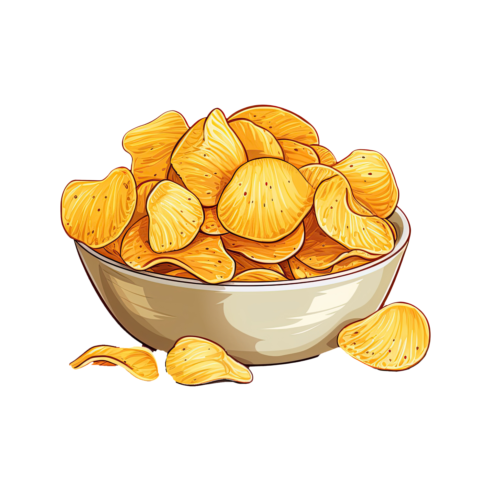 Potato Chips Cartoon Images at Corrina Davis blog