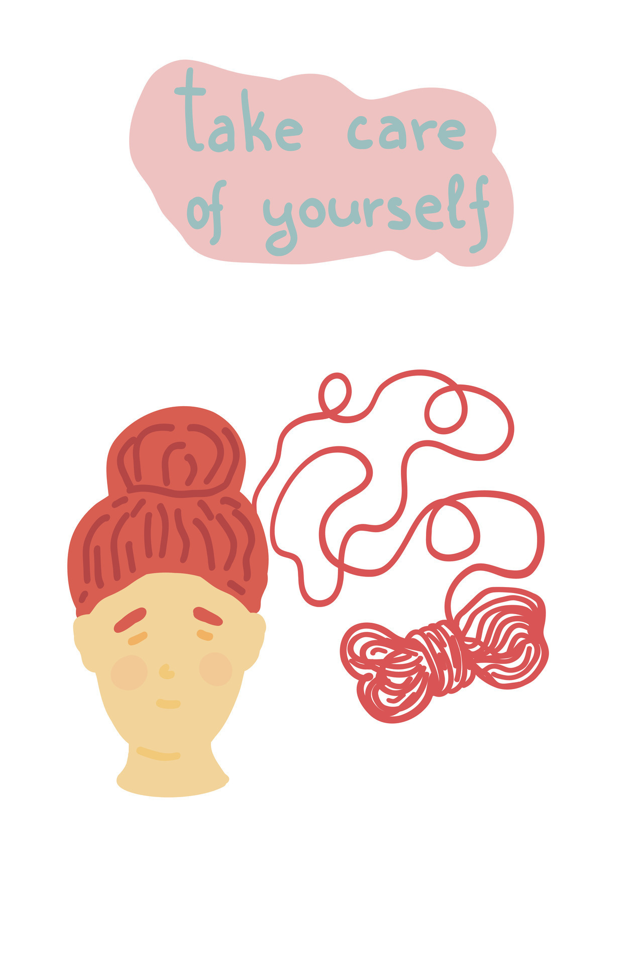 Take care of yourself mental health icon set 25252556 Vector Art at ...