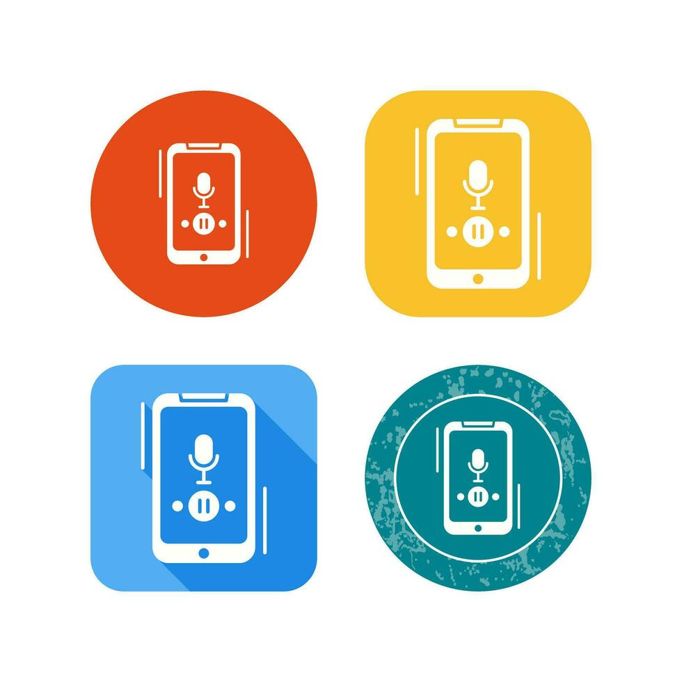 Voice Record Vector Icon 25254102 Vector Art at Vecteezy