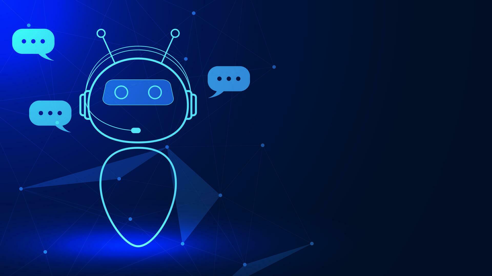 Chatbot chat with Artificial Intelligence AI. Virtual assistant for ...