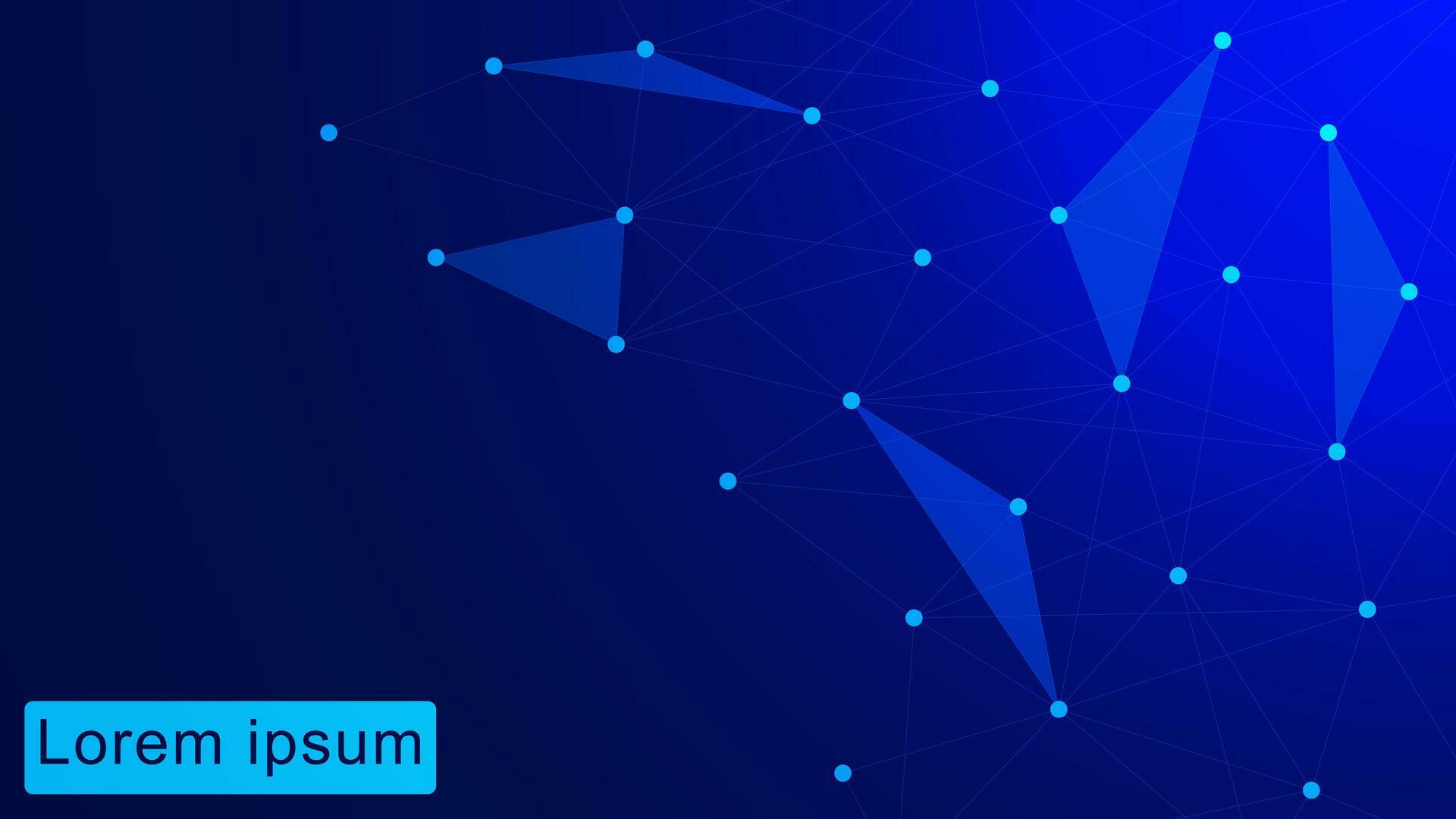 Global network connection concept with connecting dots and lines and plexus. Computer network ...