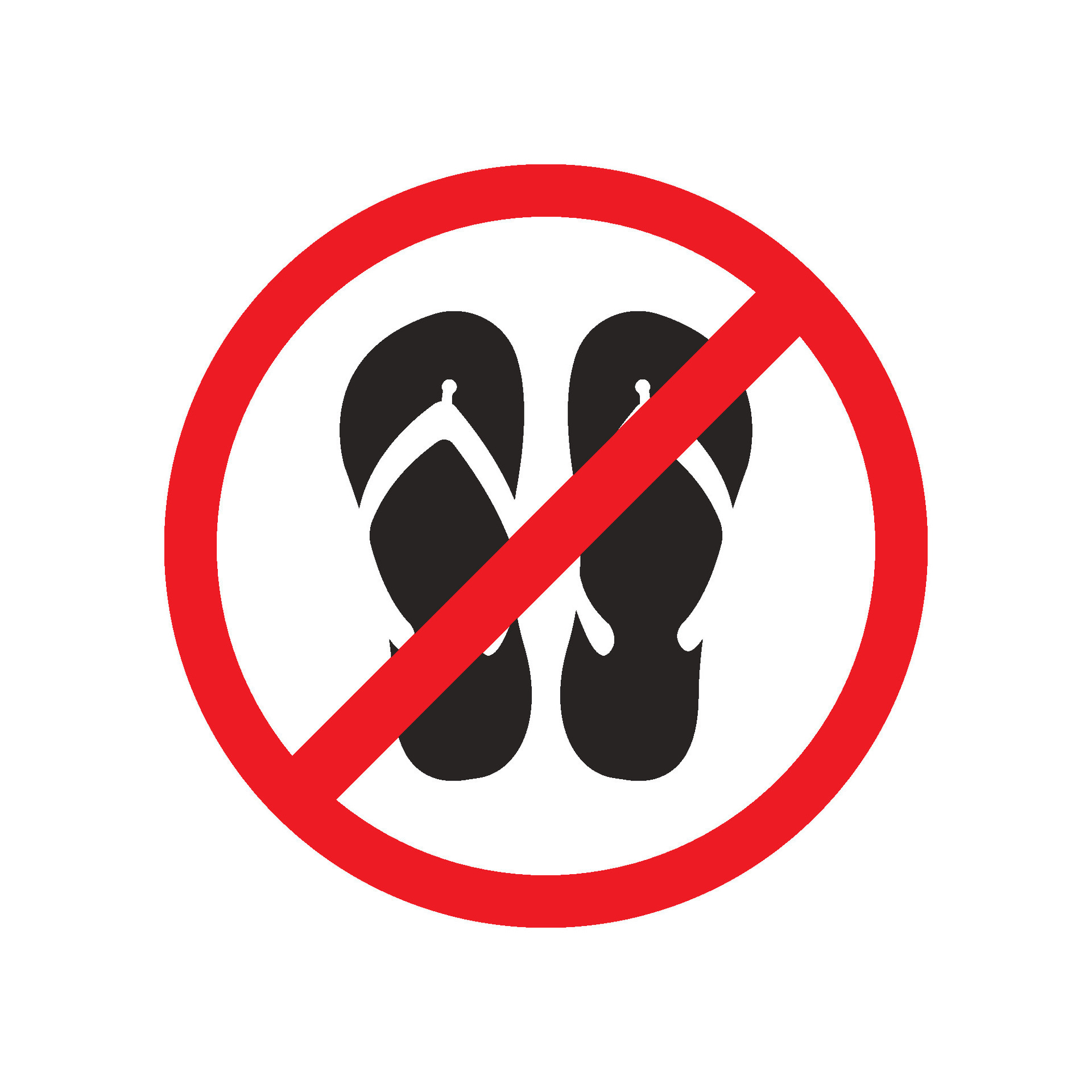 no flip flops icon 25255881 Vector Art at Vecteezy no flip flops icon 25255881 Vector Art at Vecteezy