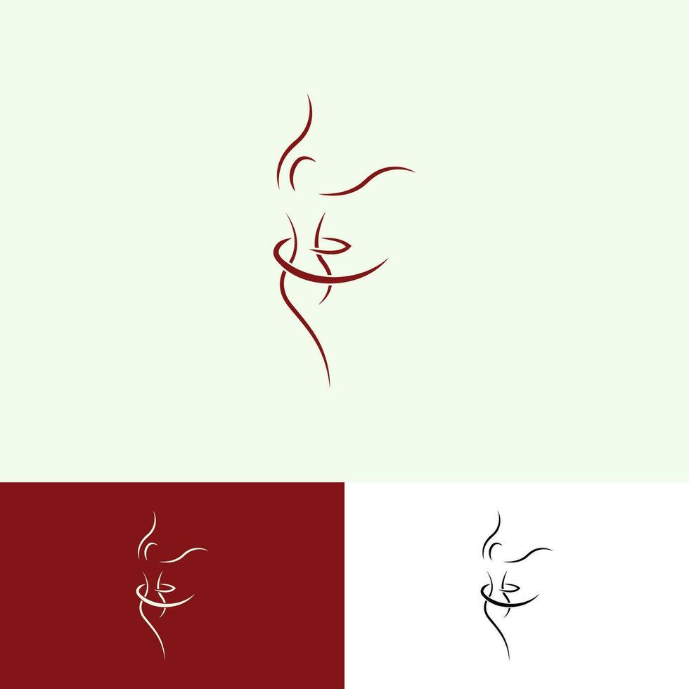 Women Vector Nutrition Logo Icon Minimal Hand Draw Icon 25258356 Vector Art At Vecteezy