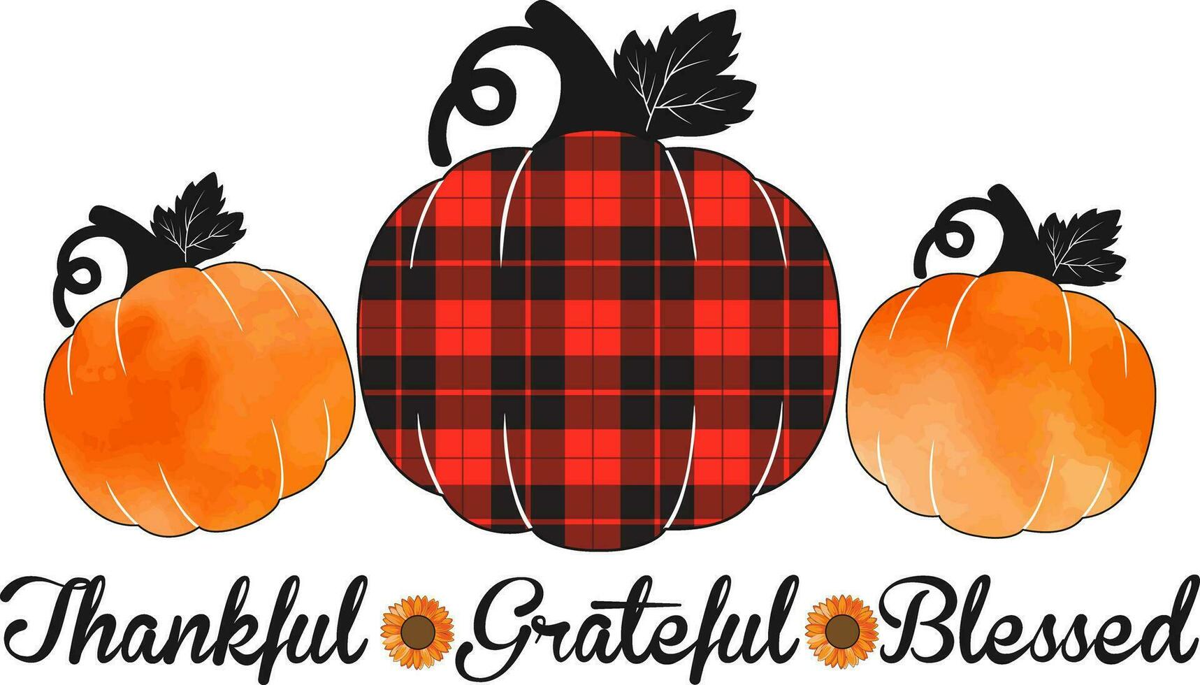 Thankful Grateful Blessed 25258449 Vector Art At Vecteezy