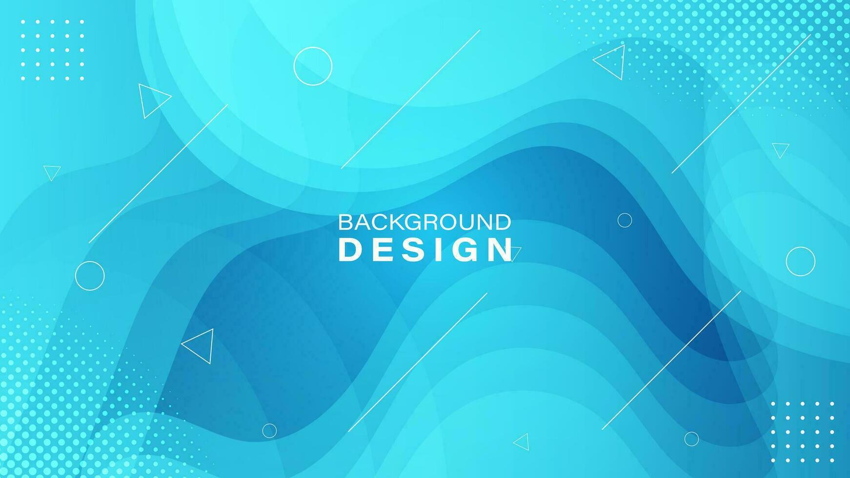 Gradient blue geometric background. Dynamic shape composition. Vector ... Gradient blue geometric background. Dynamic shape composition. Vector ...
