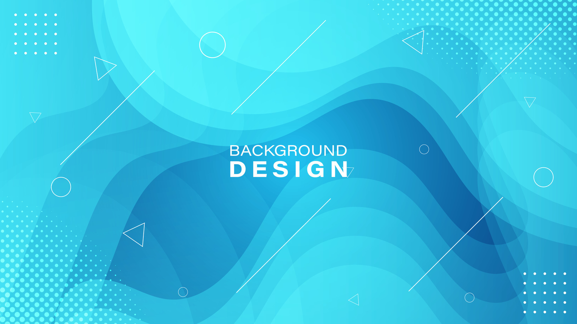Gradient blue geometric background. Dynamic shape composition. Vector illustration 25262815 ...