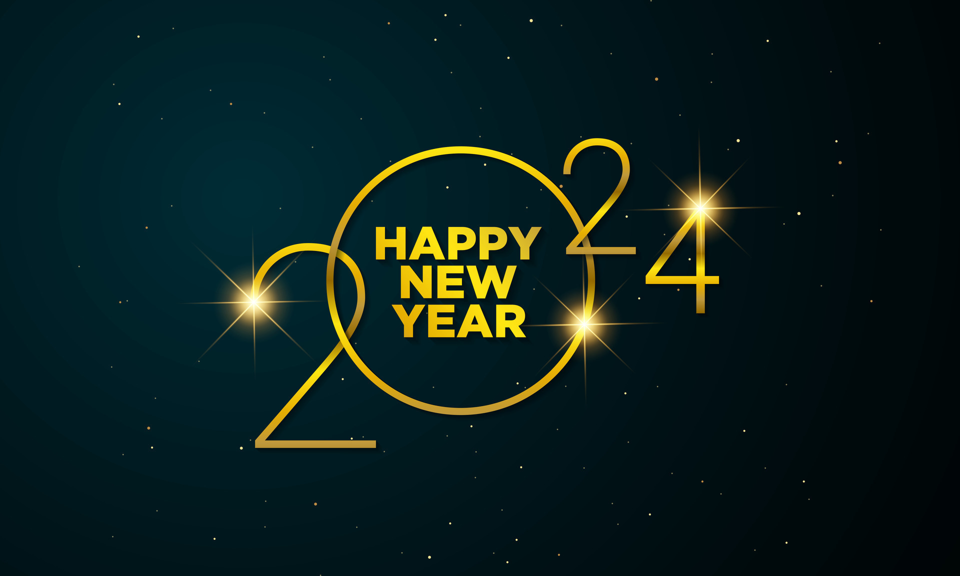 2024 Happy New Year Vector Background. 25263301 Vector Art at Vecteezy
