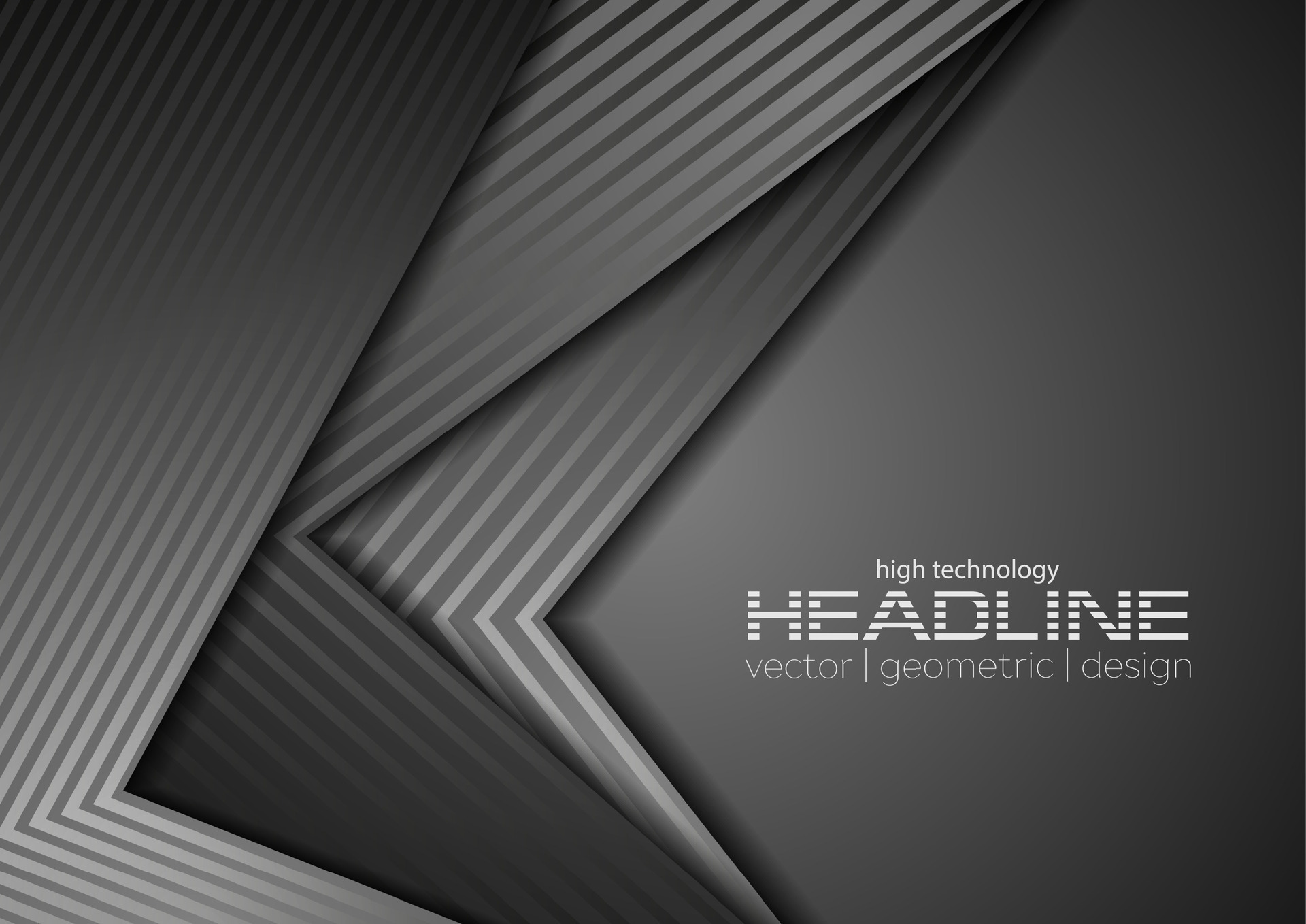 Dark grey tech concept corporate background 25264116 Vector Art at Vecteezy