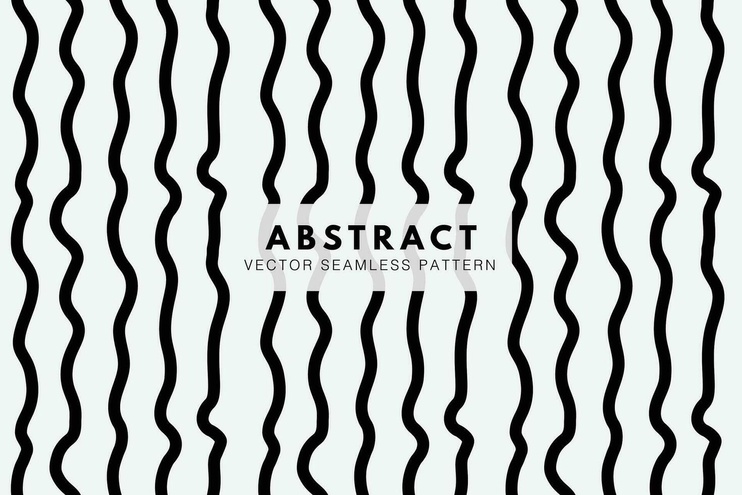Vertical Wavy Line Stripe Seamless Repeat Vector Pattern 25269018