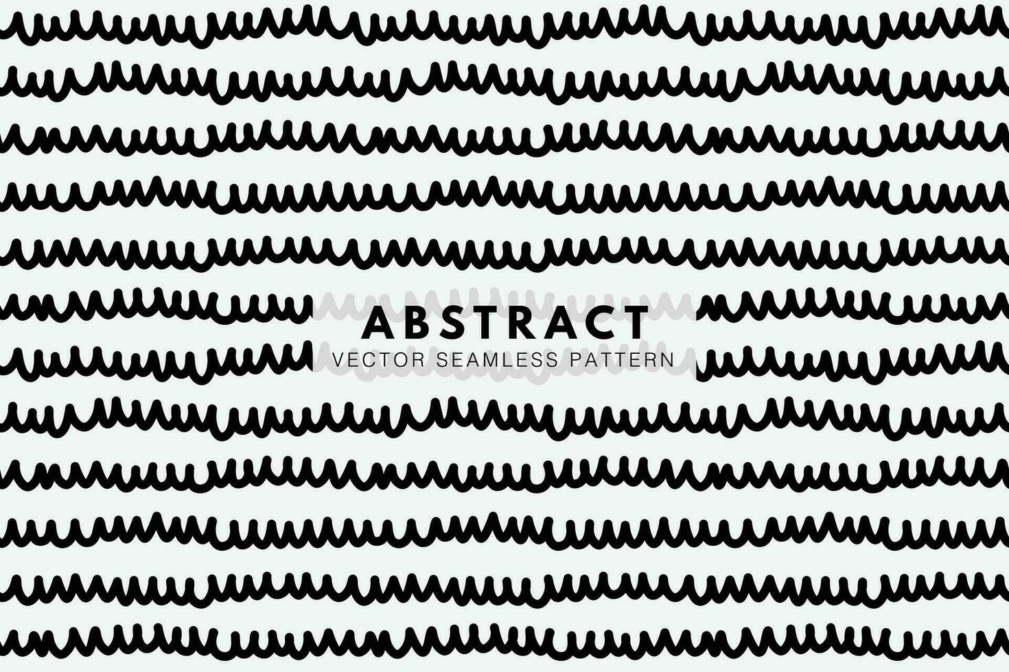 Wavy spring horizontal stripe lines abstract seamless repeat vector pattern 25269034 Vector Art ...