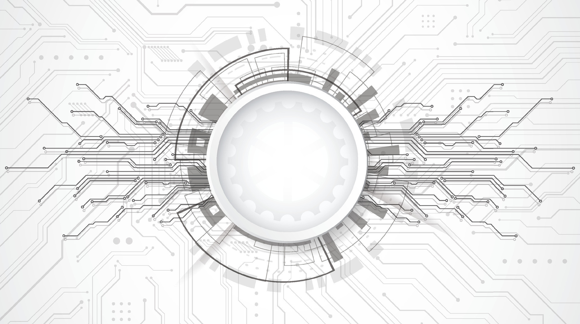 Abstract 3d Design Background With Technology Dot And Line Circuit Board Texture Modern