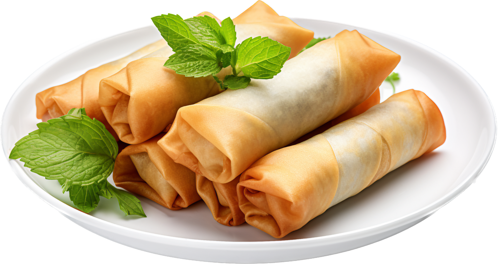 Spring roll with . 25269646 PNG