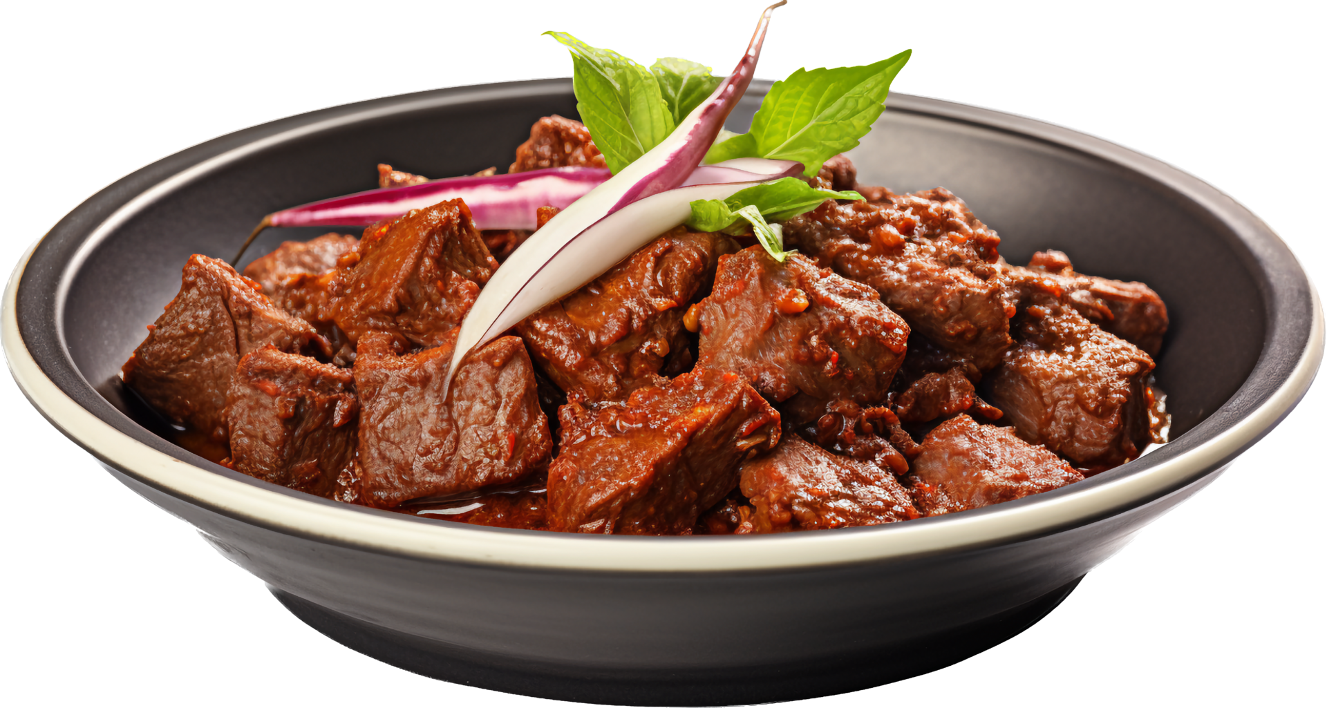 Beef Rendang Png With Ai Generated 25270172 Png