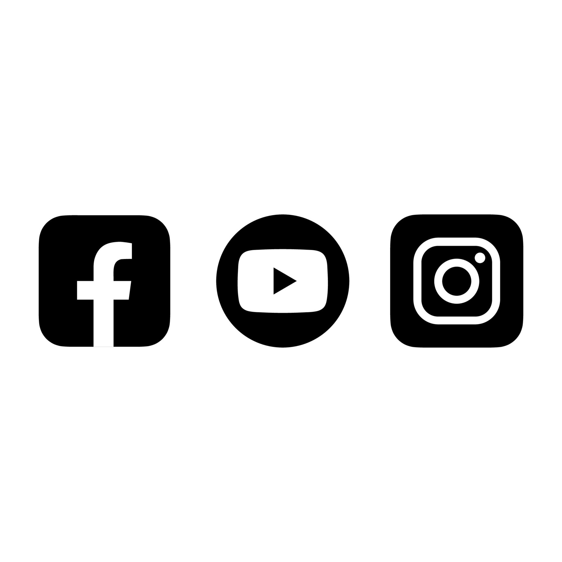 facebook instagram youtube logo black 25270872 Vector Art at Vecteezy facebook instagram youtube logo black 25270872 Vector Art at Vecteezy