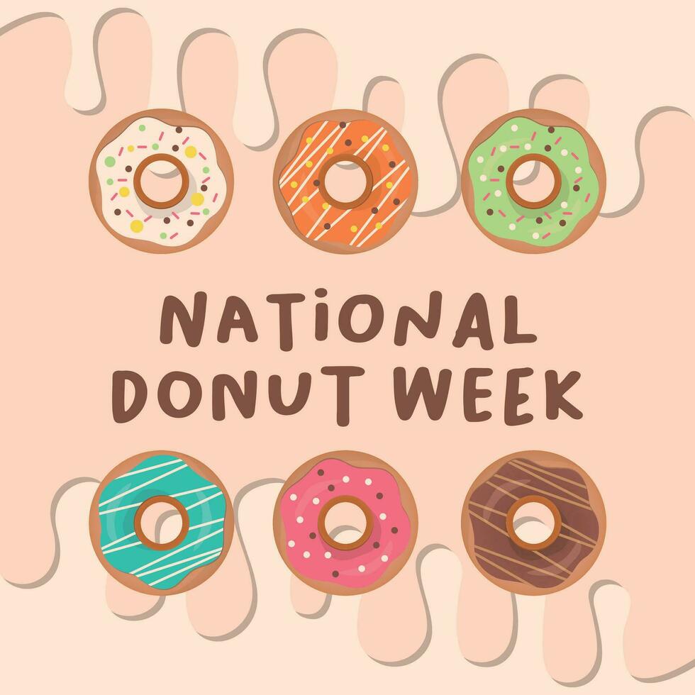 national donut day design template for celebration. donut vector design ... national donut day design template for celebration. donut vector design ...