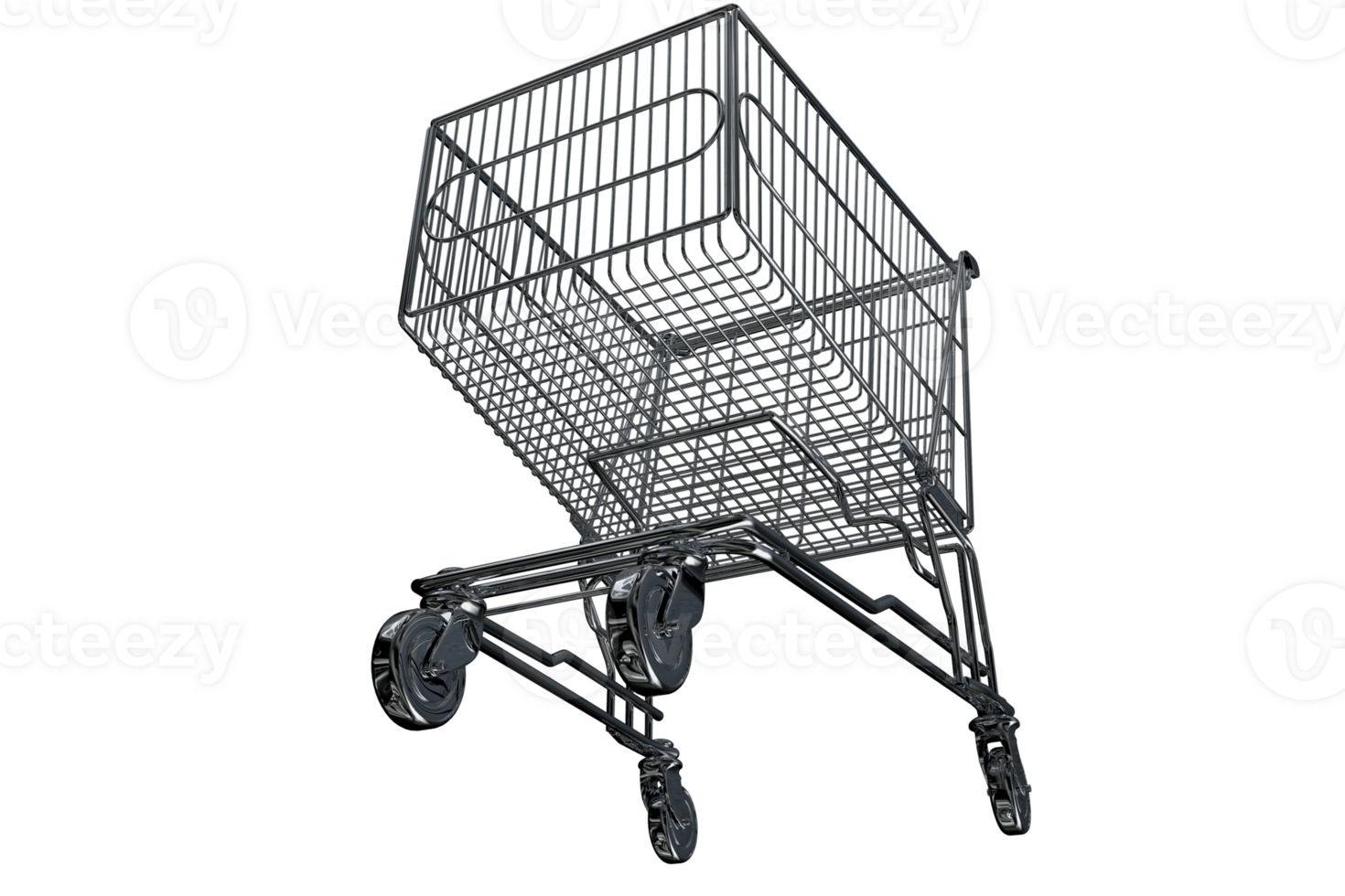 Metal Shopping Cart Png Graphic 25277376 Png