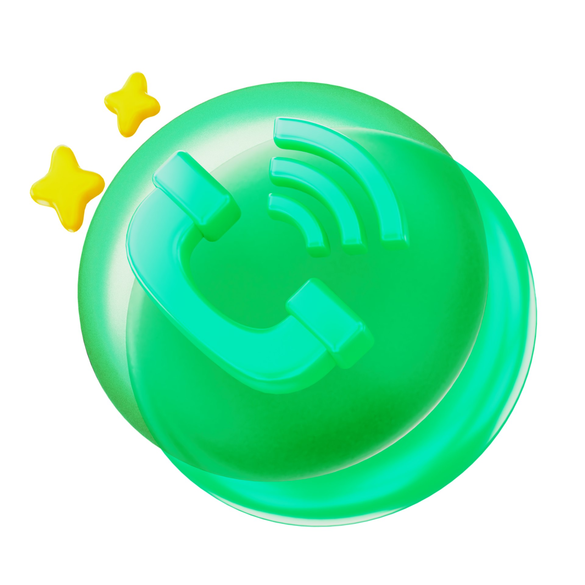 Dial Phone 3d User Interface Icon 25279325 PNG