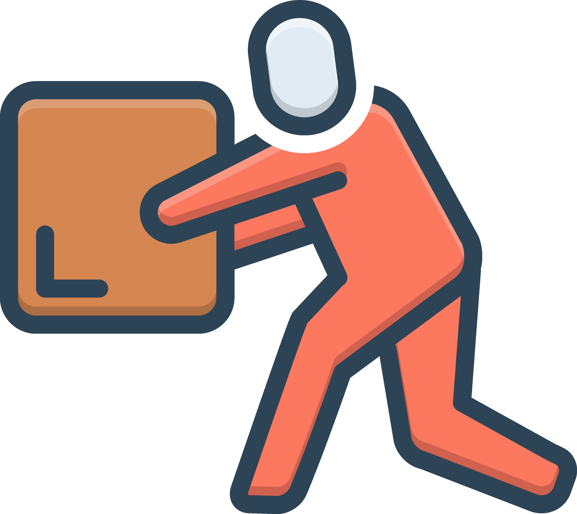 color icon for handling 25281462 Vector Art at Vecteezy