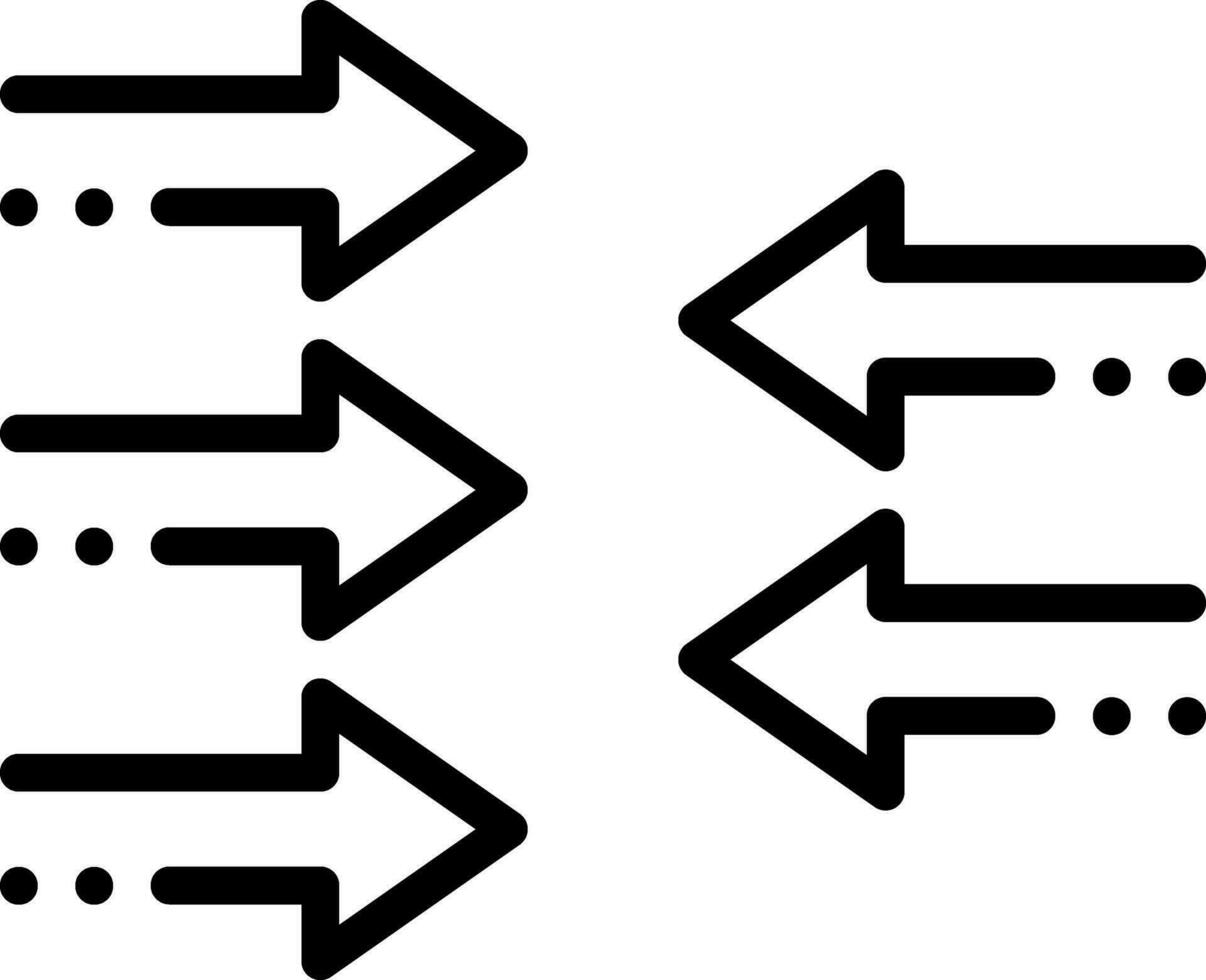 solid icon for contrary 25281506 Vector Art at Vecteezy